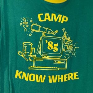 Netflix | Shirts | Stranger Things Dustin Camp Know Where Shirt | Poshmark